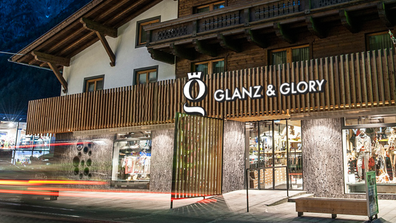 Shopping at the Intersport Glanzer Shops in Sölden